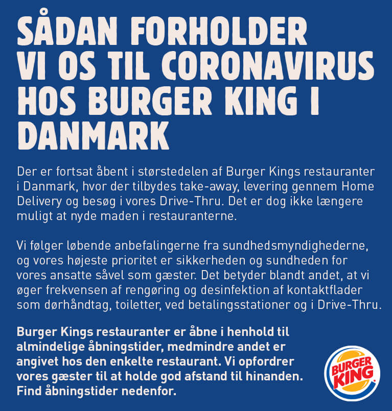 BURGER KING® Denmark